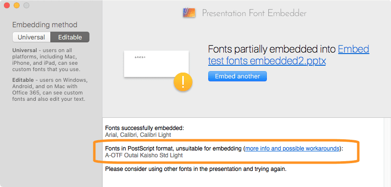 How To Embed Fonts Into Powerpoint Mac Hslasopa