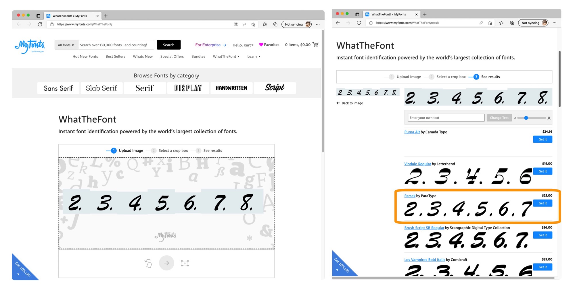 WhatTheFont! The Magical Font Identifier Application