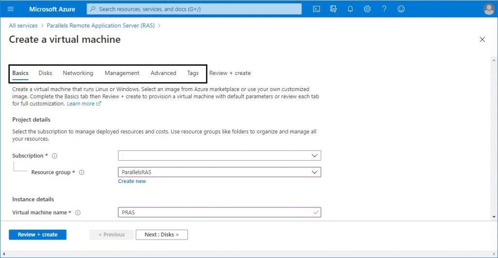 Easily Deploy Parallels RAS from the Azure Marketplace