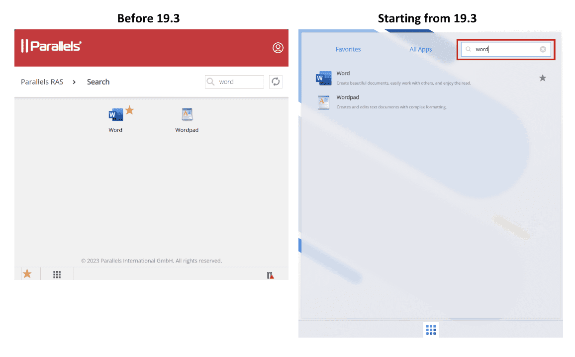 Introducing the new Parallels RAS User Portal