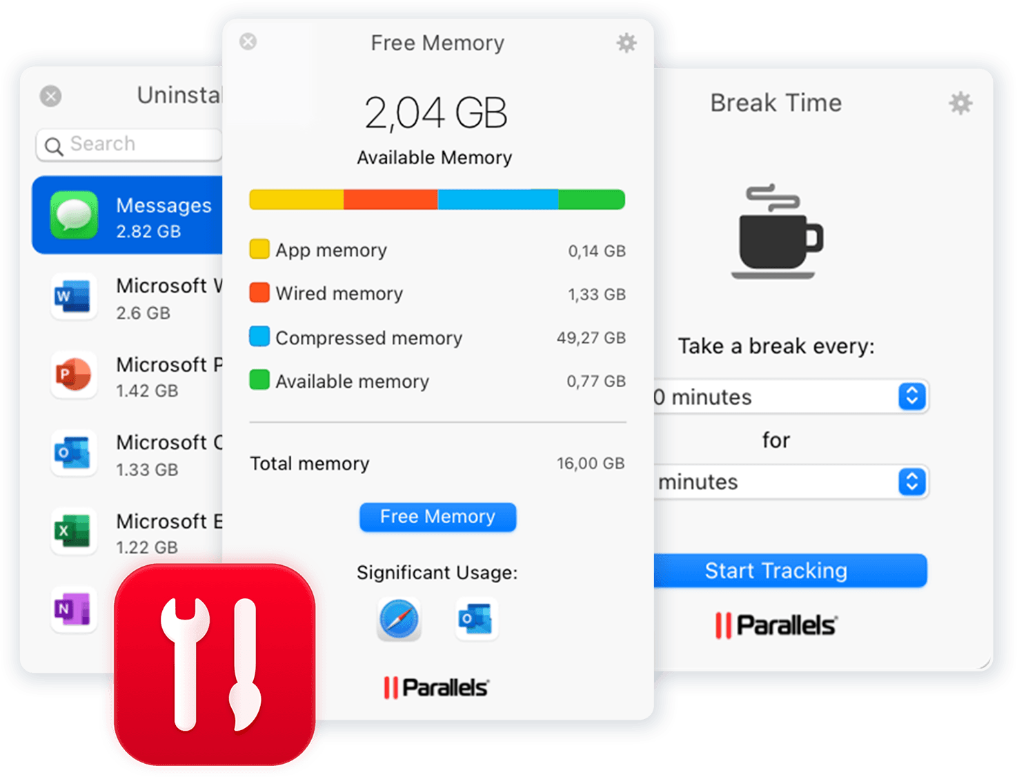 Parallels Toolbox für Mac und Windows: One-Touch-Tools für Mac und Windows