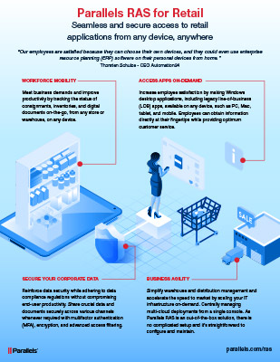 Remote Application Solutions for Retail IT | Parallels RAS