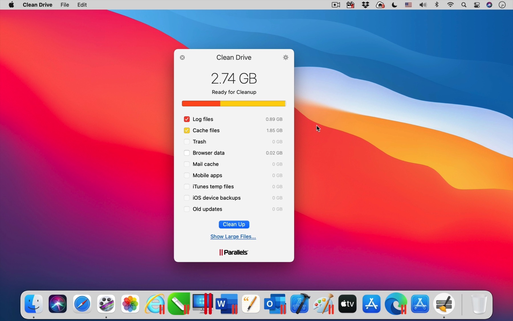 Parallels Toolbox for Mac & Windows: one-touch tools for Mac and Windows