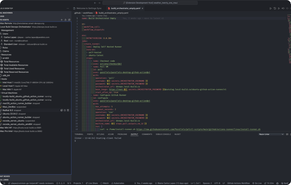 Discover the Parallels Desktop DevOps Service & build virtual environments in seconds ...
